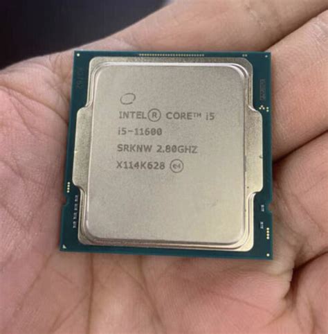 Intel Core I5 11600 Cpu 6 Cores 12 Threads 28ghz Processors Lga1200