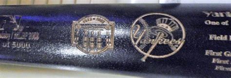 Yankee Stadium Final Season Authentic Louisville Slugger Baseball Bat