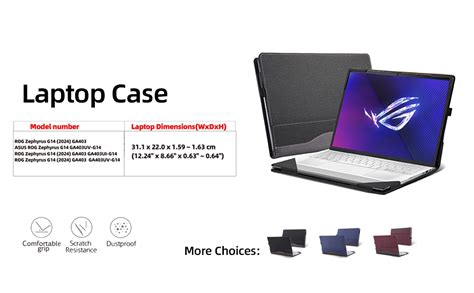 Laptop Cover For Asus Rog Zephyrus G142024 Ga403