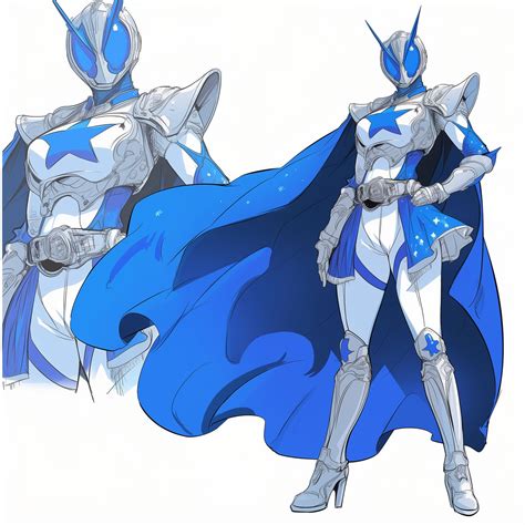 Tc8888 A Female Kamen Rider Outfit Based On Stars By Tcaiguy28 On