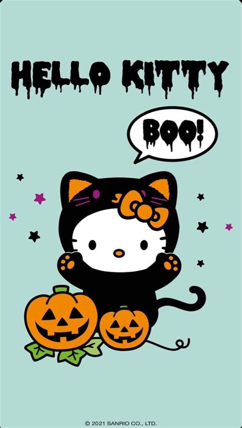 Hello Kitty Cute Halloween Wallpapers Wallpaper Cave