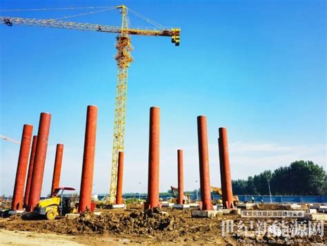 山东肥城国际首座300mw先进压缩空气储能示范电站蓄热装置开始安装世纪新能源网 Century New Energy Network