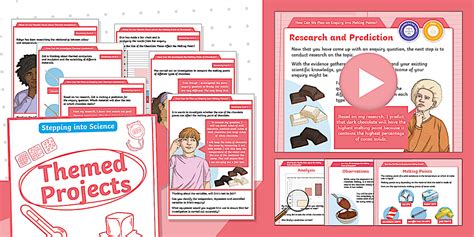 Step Into Science Y6 Summer Block 4 Themed Projects Steps 1 To 6