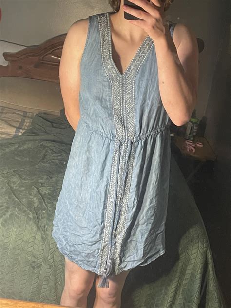 Lil Blue Dress R Crossdressing