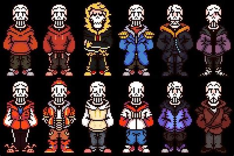 Sprite Underswap Papyrus Aus Combo By Diegomanco On Deviantart
