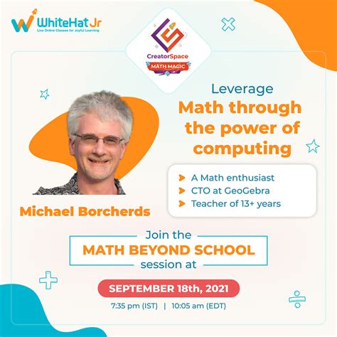 Geogebra Meet Math Wizard Michael Borcherds 🥳register Facebook