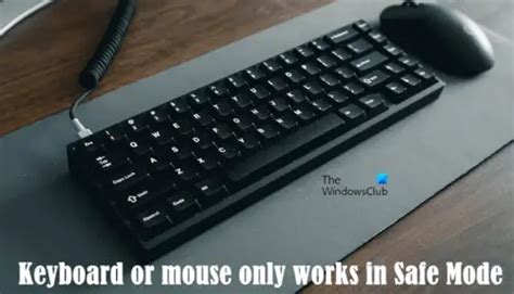 Keyboard Or Mouse Only Works In Safe Mode Fix