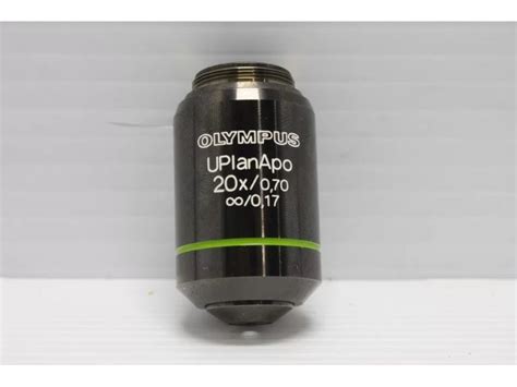 Olympus Uplanapo 20x 0 70 Microscope Objective Unit 8 Av