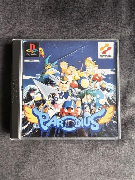 Parodius Rare Konami Complete Uk Pal Version Sony Ps1 Game £110 00