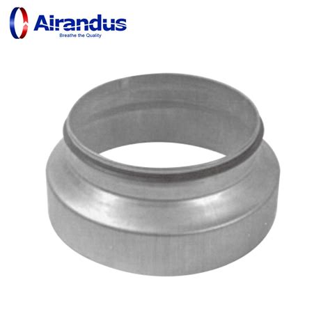 Ducting Reducer Connector Stainless Steel Air Duct Spiral Fitting