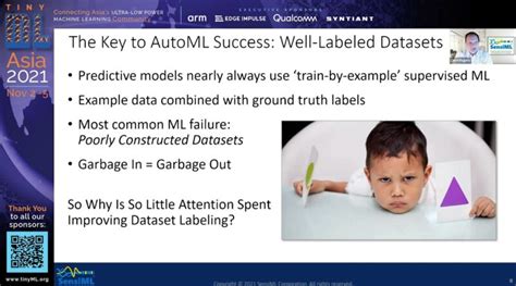 Tinyml Asia 2021 Partner Session Sensiml Create Iot Edge Ai Code For 32 Bit Down To 8 Bit