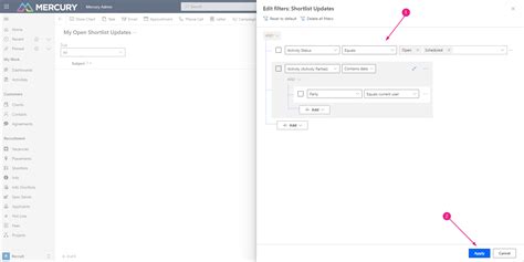 how to find and edit saved queries in mercury · mercury customer portal