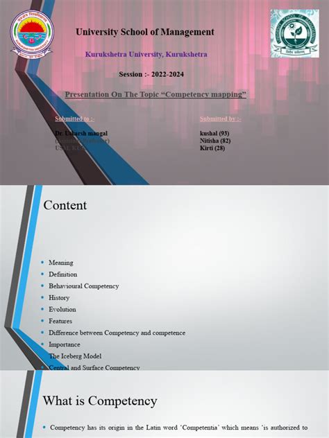 Competency Mapping 1 Pdf Competence Human Resources Skill