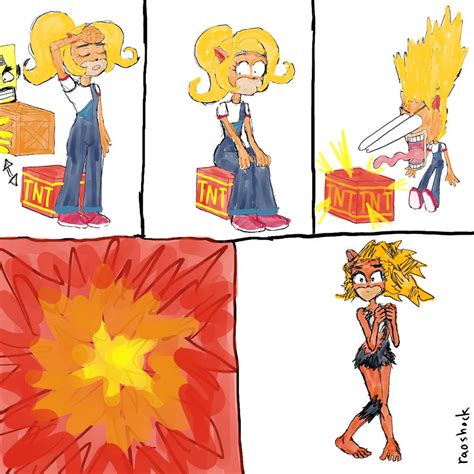Coco Bandicoot Exploded Wildtake Comic By Raoshock On Deviantart