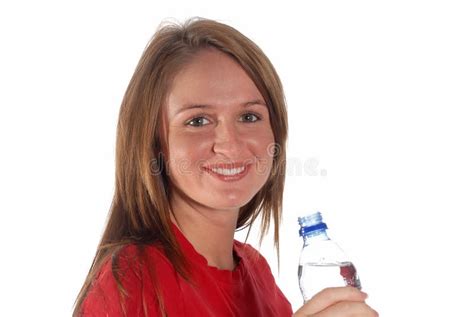 Young Woman Drinking Water Stock Image Image Of Female 4401423