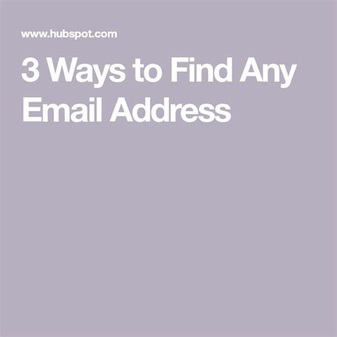 How To Find Almost Anyones Email Address Without Being Creepy Expert Tips