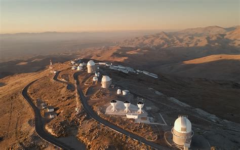 Aerial View Of Esos La Silla Observatory Eso