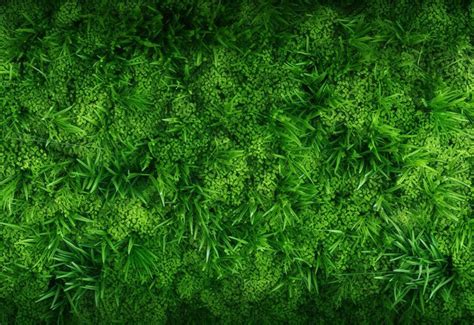Green Grass Texture Background Premium Ai Generated Image