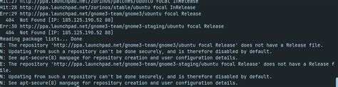 Gnome3 Didnt Get The Release File Installing Zorin Os Zorin Forum