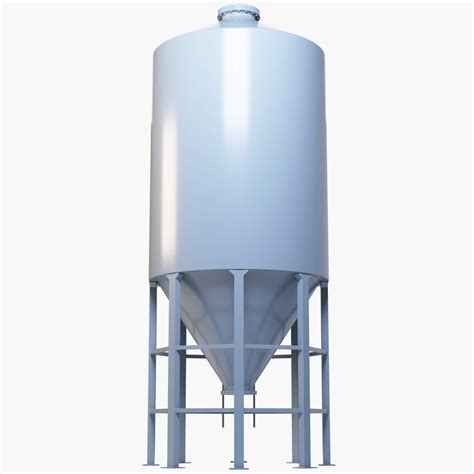 Silo Storage 3d Model By 3dmodelingcorp