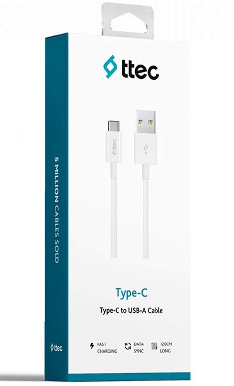 Кабел Ttec Usb Type C към Usb 8694470613192 8694470613192 на топ цена от Ардес