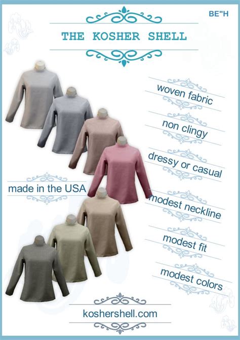 Introducing The Kosher Shell Tznius Tips