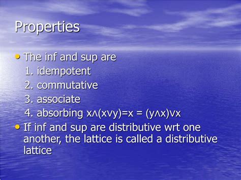 Ppt Ordered Sets And Lattices Powerpoint Presentation Free Download
