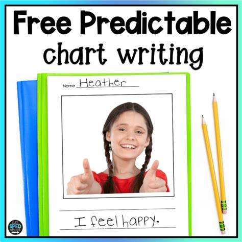 Free Predictable Chart Writing Curriculum Lessons For Special Education Free Predictable Chart Writing Curriculum Lessons For Special Education