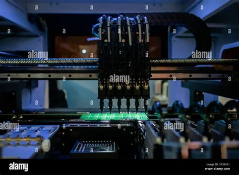 Automatic Smd Pick And Place Machine Assembling Computer Circuit Board