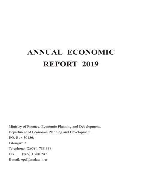Economic Report 2019 Pdf