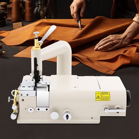 Electric Leather Skiver Skiving Machine Set With 600w Servo Motor