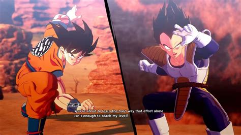 Vegeta Vs Goku First Fight