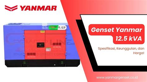 Genset Yanmar 125 Kva Spesifikasi Harga Dan Keunggulan