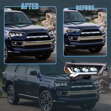 Led Projector Headlights For 2014 Later Toyota 4runner 10246