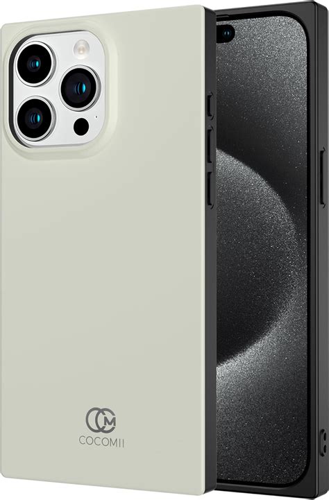 Cocomii Rectangle Case Compatible With Iphone 13 Pro Max Solid Color