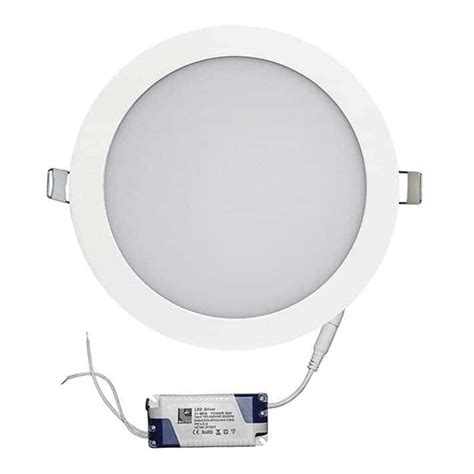 Spot Led Tip Panel Incastrat Rotund 225mm Alb 18w 4000k Ip20 Lumen Electric Casa