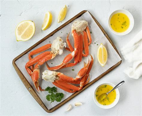 Baked Crab Legs With Garlic Butter Or Cajun Butter