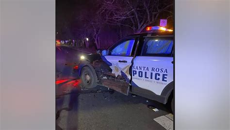 2 Officers Broadsided Hours Apart In Santa Rosa Including 1 By Drunk
