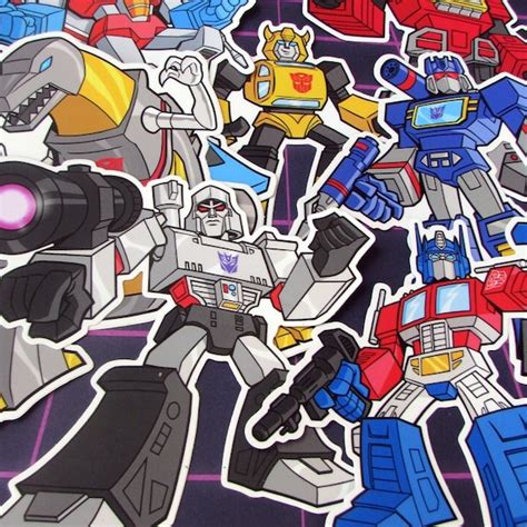 Bumblebee Transformer Stickers Etsy