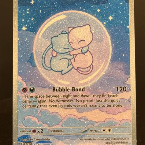 Bubble Mew Pokemoncards Etsy