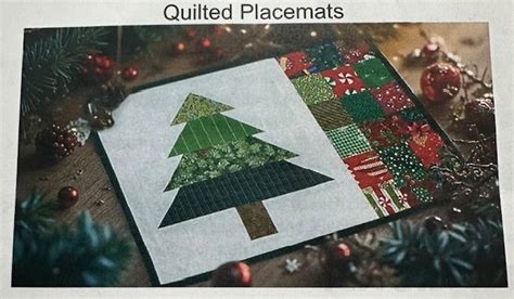 Christmas Placemats Nov 18 Daytime Class