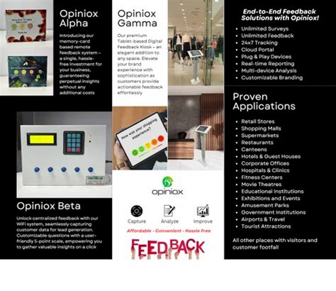 Wifi Based Feedback System At ₹ 7500 Customer Feedback System In