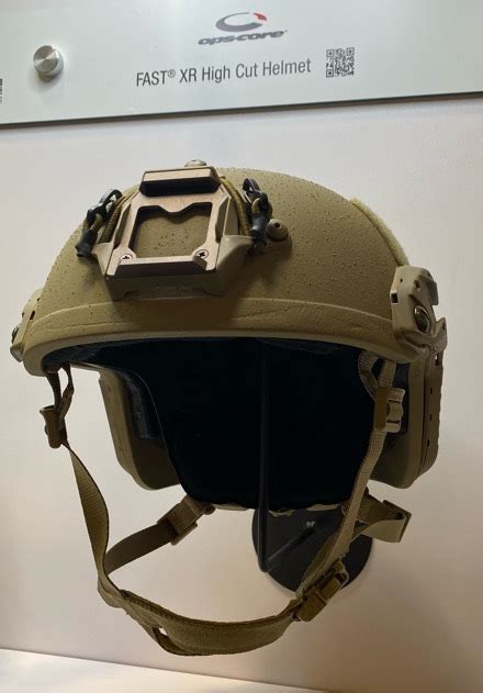 Shot Show 22 Gentex Ops Core Fast Xr High Cut Helmet Soldier