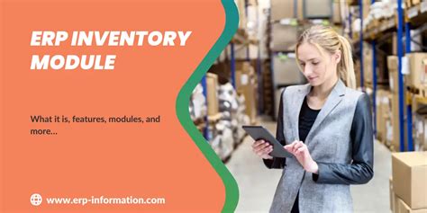 Erp Inventory Management Module Features And Types