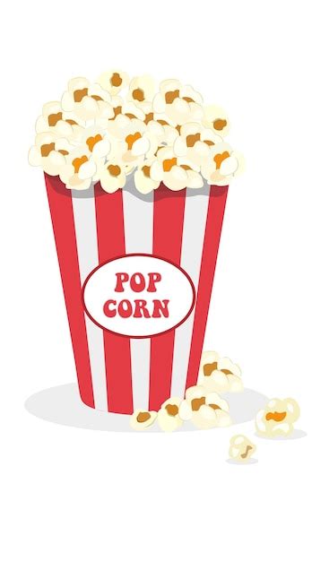 Popcorn Bucket Clip Art 6300 Popcorn Bucket Stock Illustrations
