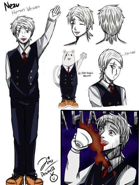 Nezu Human Version By Desuke13 On Deviantart