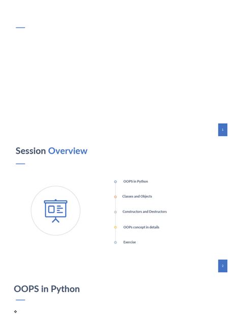 Oops In Python Pdf Class Computer Programming Constructor