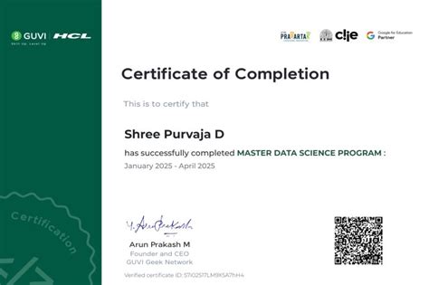 Datascience Guvi Iitmpravartak Machinelearning Ai Careergrowth
