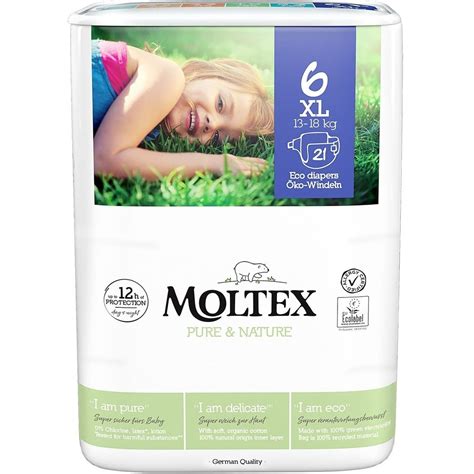 Sleva Moltex Pure And Nature E Moltex Pure And Nature Eko Jednorázové Dětské Plenky Mini 3 6 Kg
