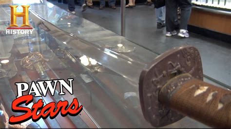 Shop Doubles Money On Samurai Sword Season 8 Pawn Stars Youtube